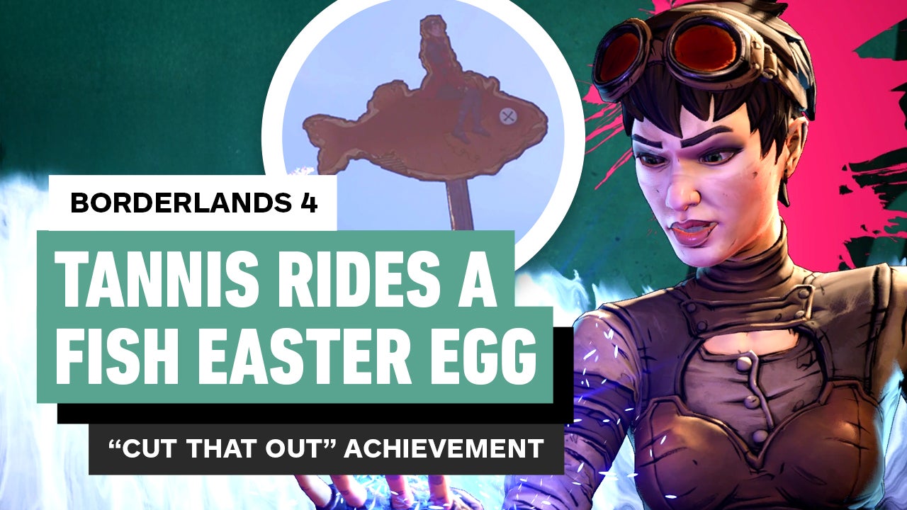 Borderlands 4 - How to Find the Tannis Rides a Fish Easter Egg | Cut ...