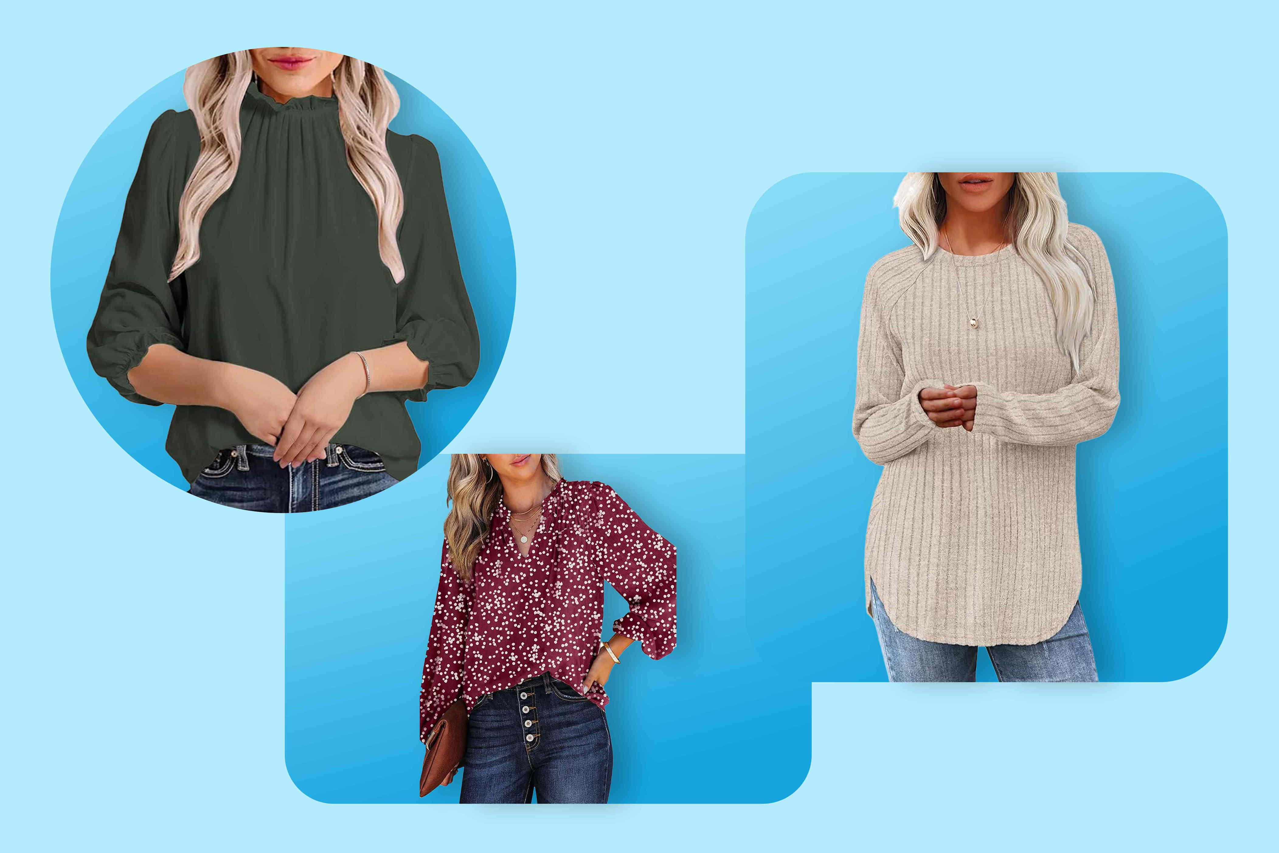 Amazon’s Cutest Fall Tops Are All Under $20 — Including Everyday Tees ...