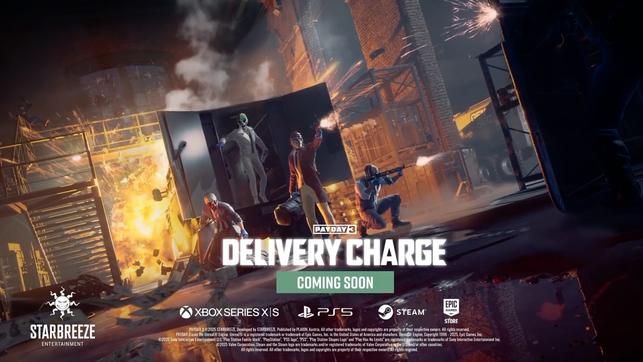 Payday 3 Official Delivery Charge Gameplay Trailer