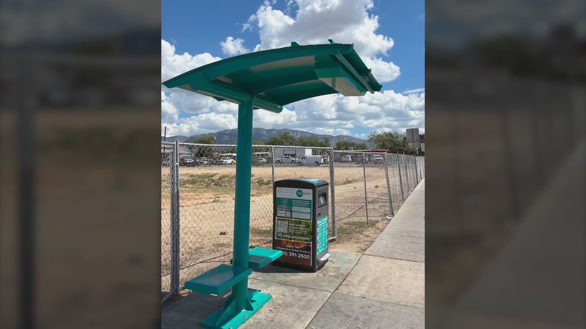 ABQ Ride unveils new bus stop design to boost safety and cleanliness