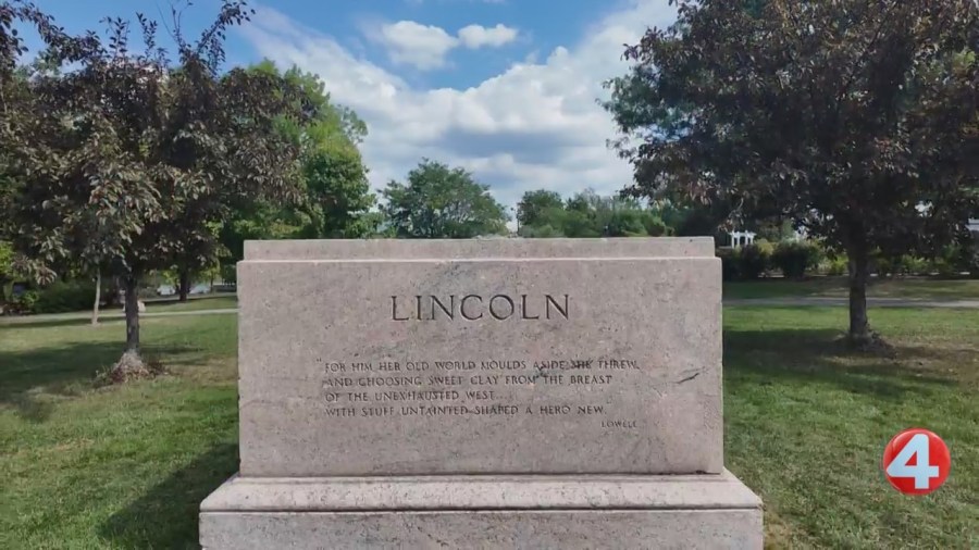 Where’s the Abe statue in Delaware Park?