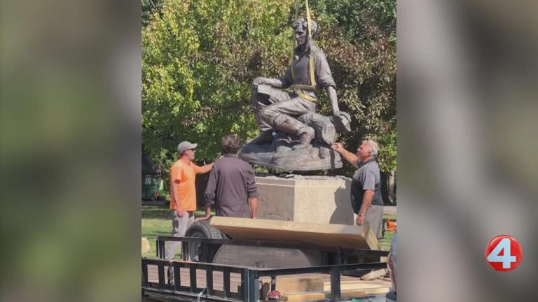 Where’s the Abe statue in Delaware Park?