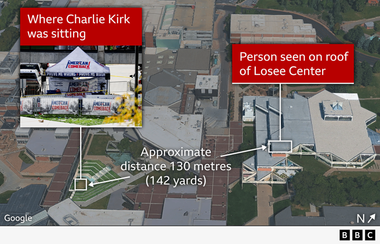 Charlie Kirk's suspected killer brought into custody after confessing to father