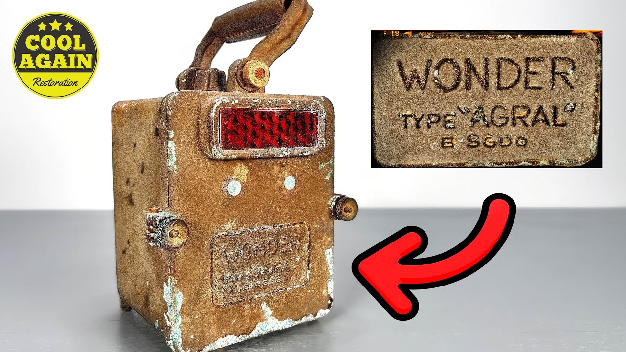 I Transformed This Legendary Post War French Wonder Lamp!