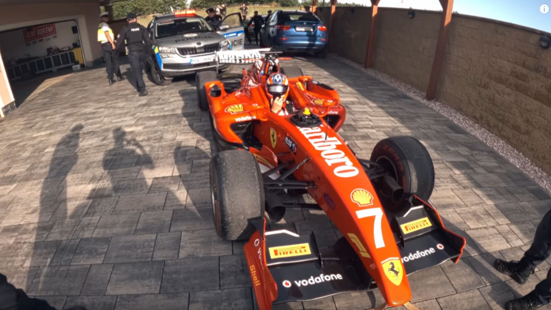 Phantom Ferrari F1 Racecar Finally Caught