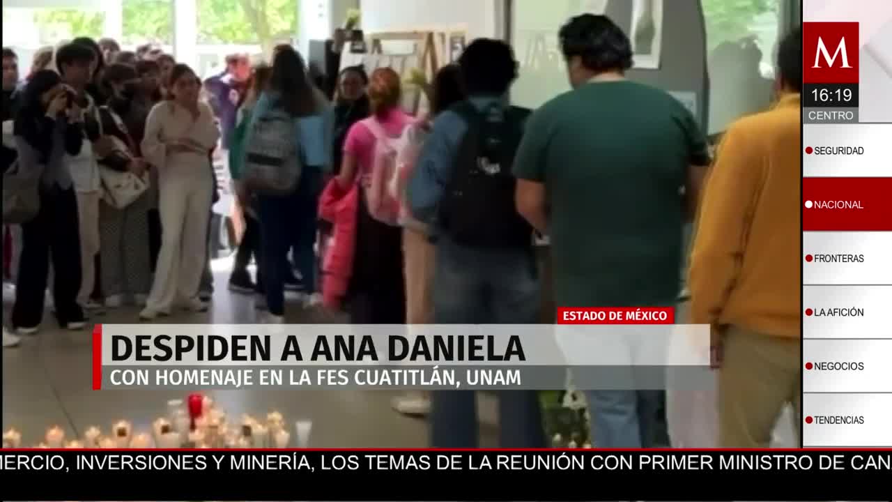 Familiares y conocidos le da un último adiós a Ana Daniela Barragán