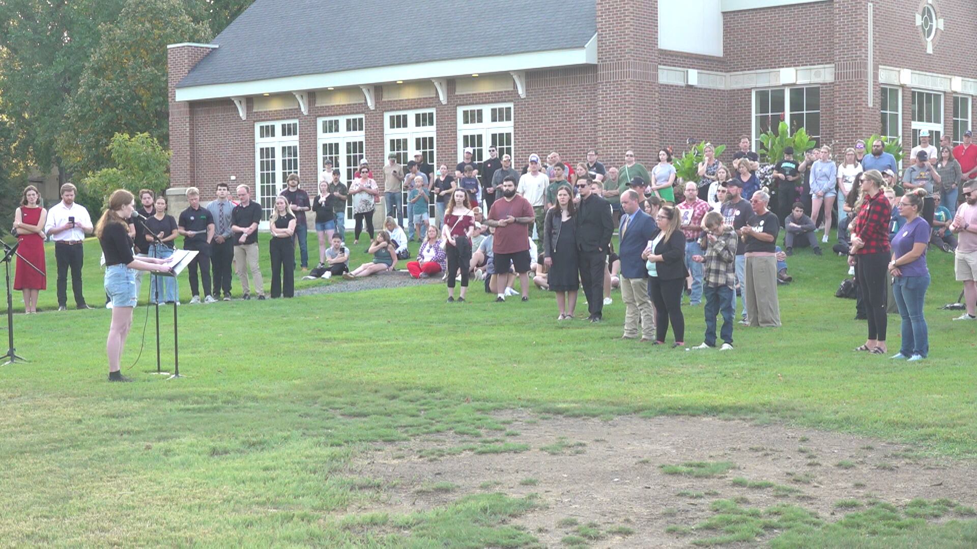 UND holds vigil in honor of Charlie Kirk