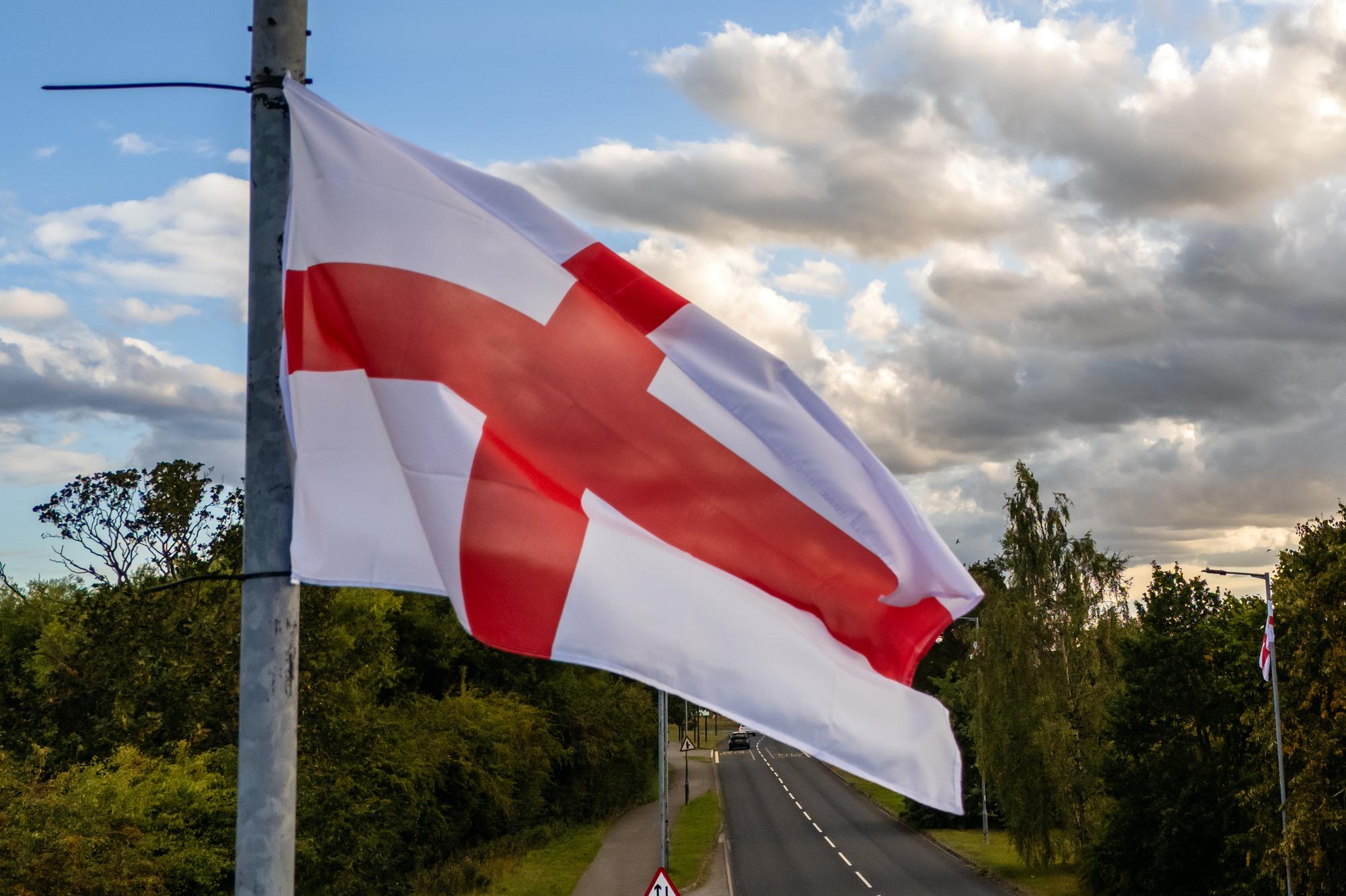 I’m proud of an England that welcomes people, but flags on lampposts ...