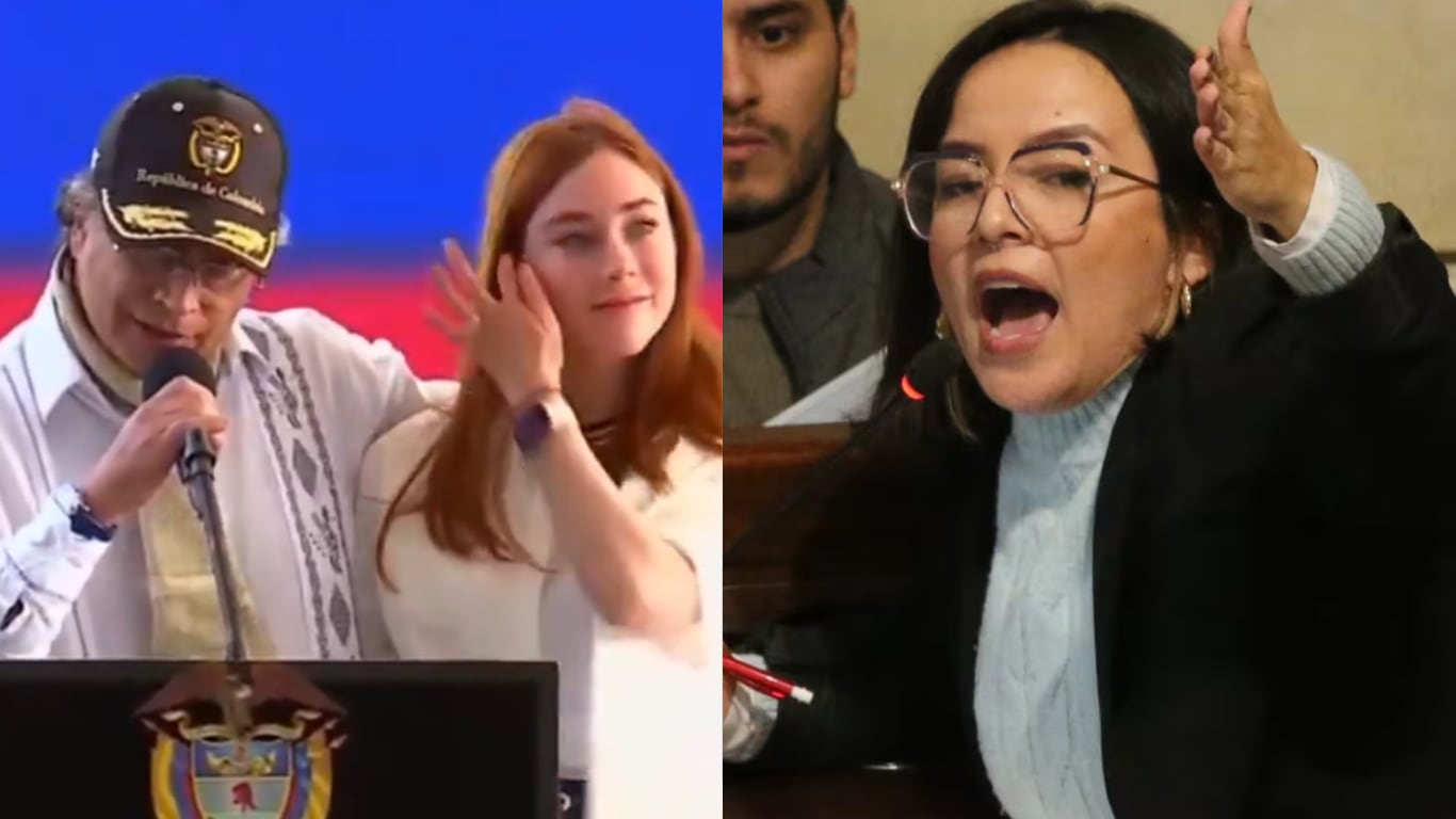 Jennifer Pedraza llama “acoso” al incómodo momento que hizo pasar Petro ...