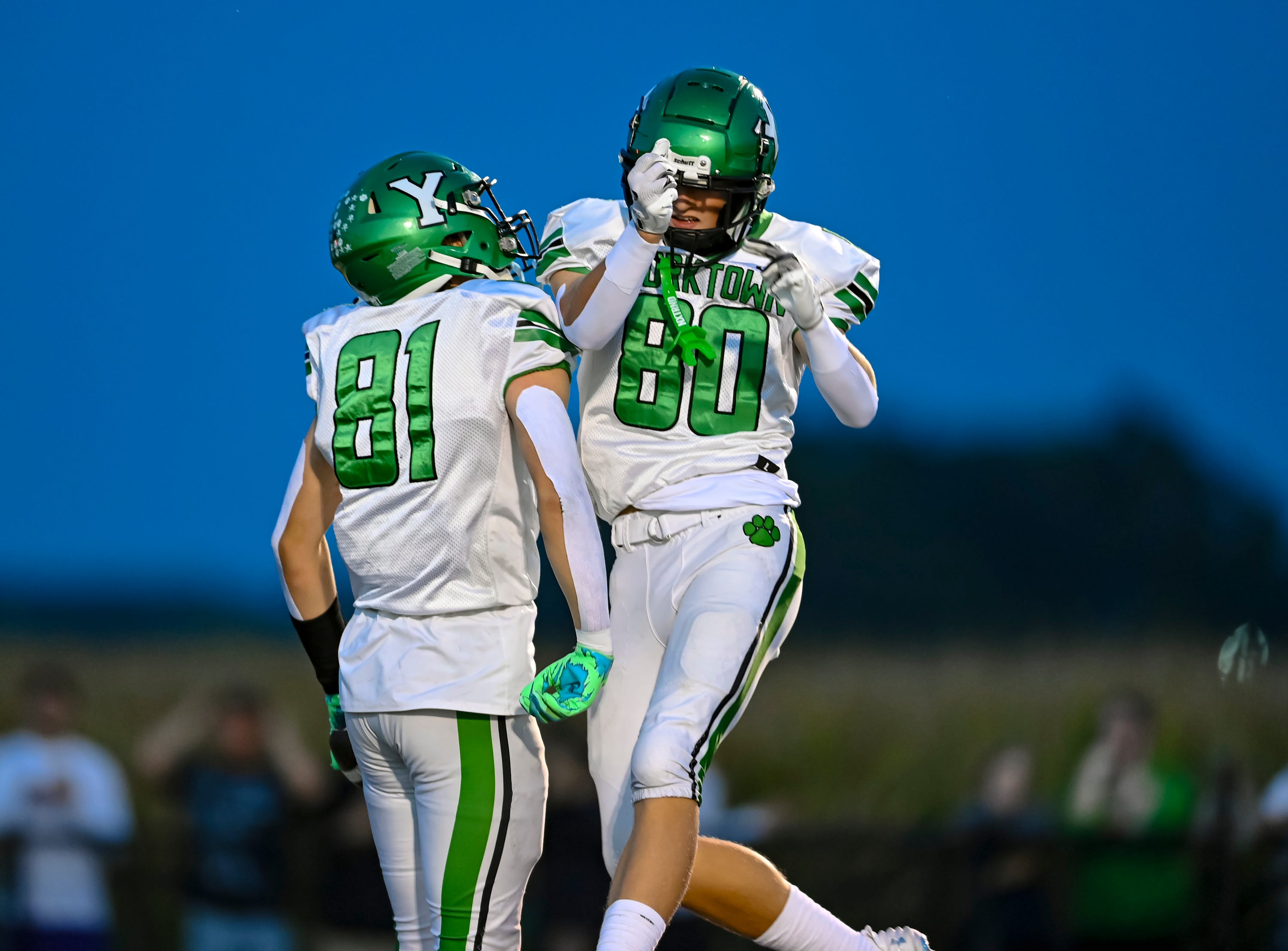 Yorktown football stomps Delta in Tigers' biggest win ever against ...