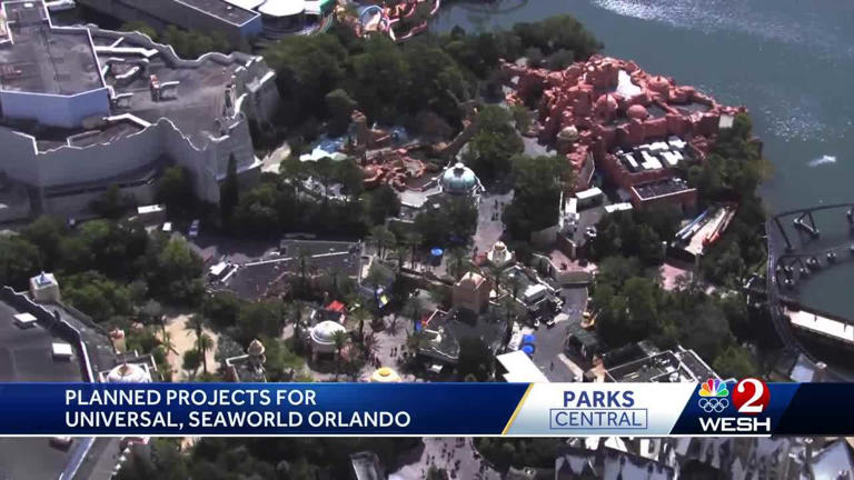 Universal, SeaWorld Orlando file permits for theme park projects