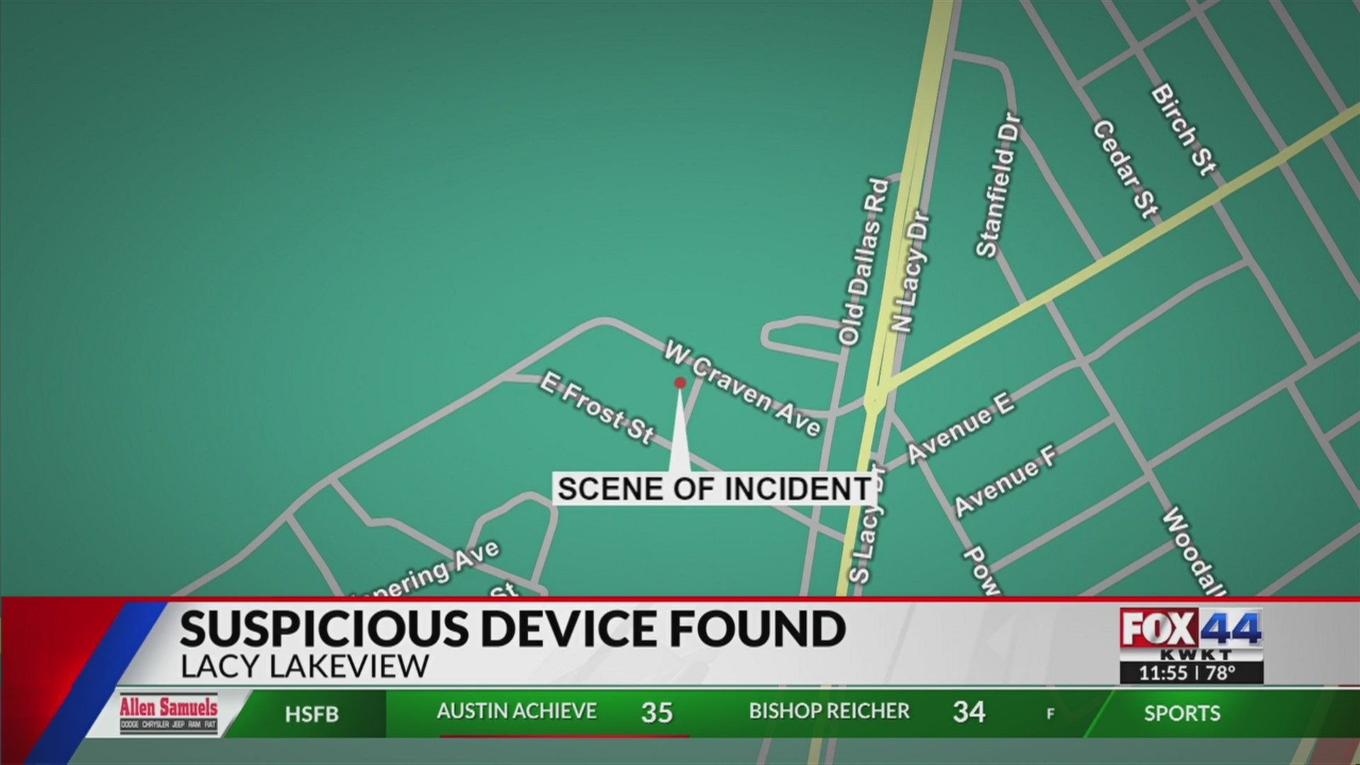 Suspicious device leads to evacuation of Lacy Lakeview neighborhood