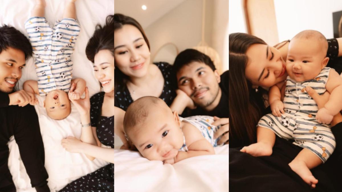 Potret Perdana Baby Arash,Putra Aaliyah Massaid dan Thariq Halilintar ...