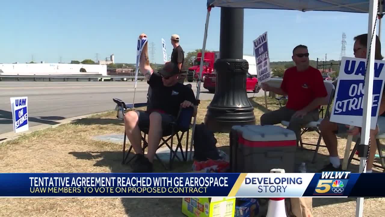 UAW, GE Aerospace reach tentative agreement on new contract after strike