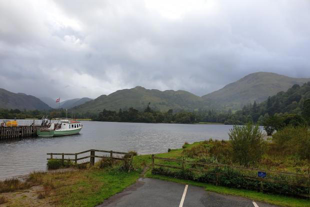 Police patrol Ullswater and Pooley Bridge in the Lake District