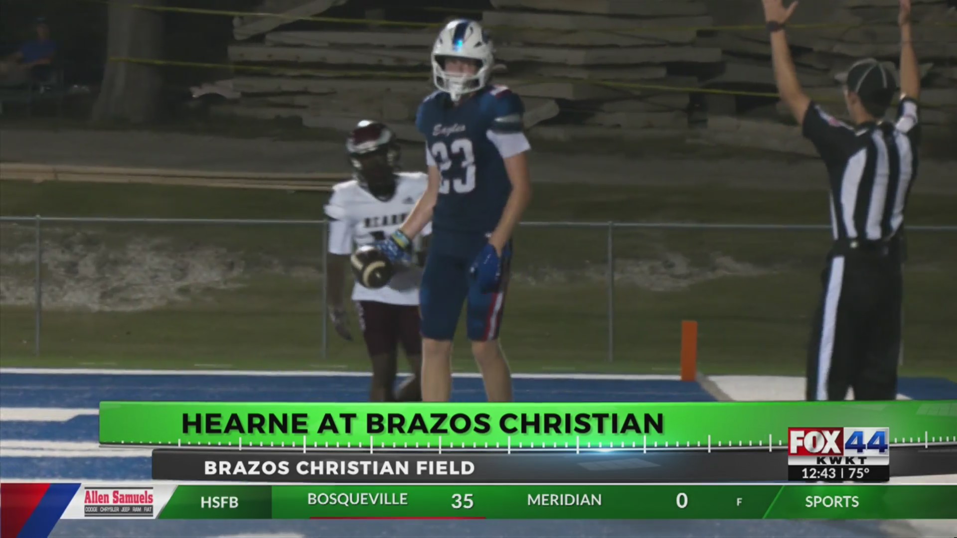 FOX 44 Friday Night Football Fever: Hearne vs. Brazos Christian