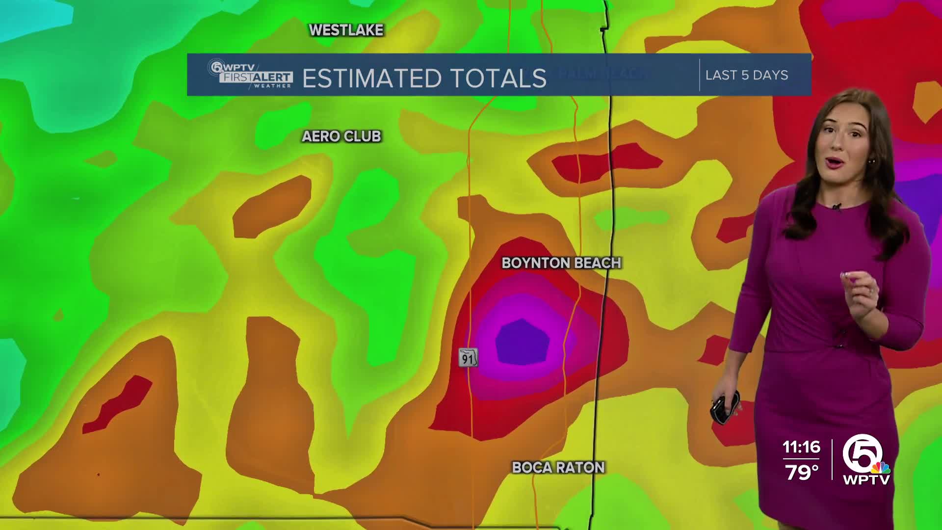 WPTV First Alert Weather Forecast for Night of Sept. 12, 2025