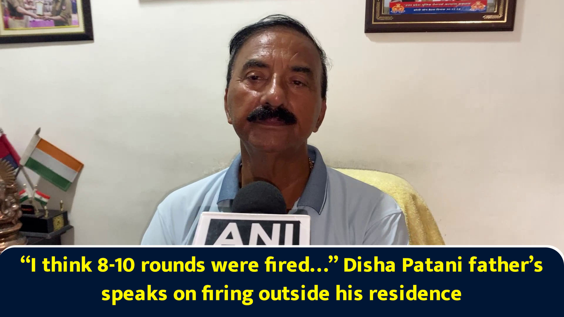 “I think 8-10 rounds were fired…” Disha Patani father’s speaks on ...