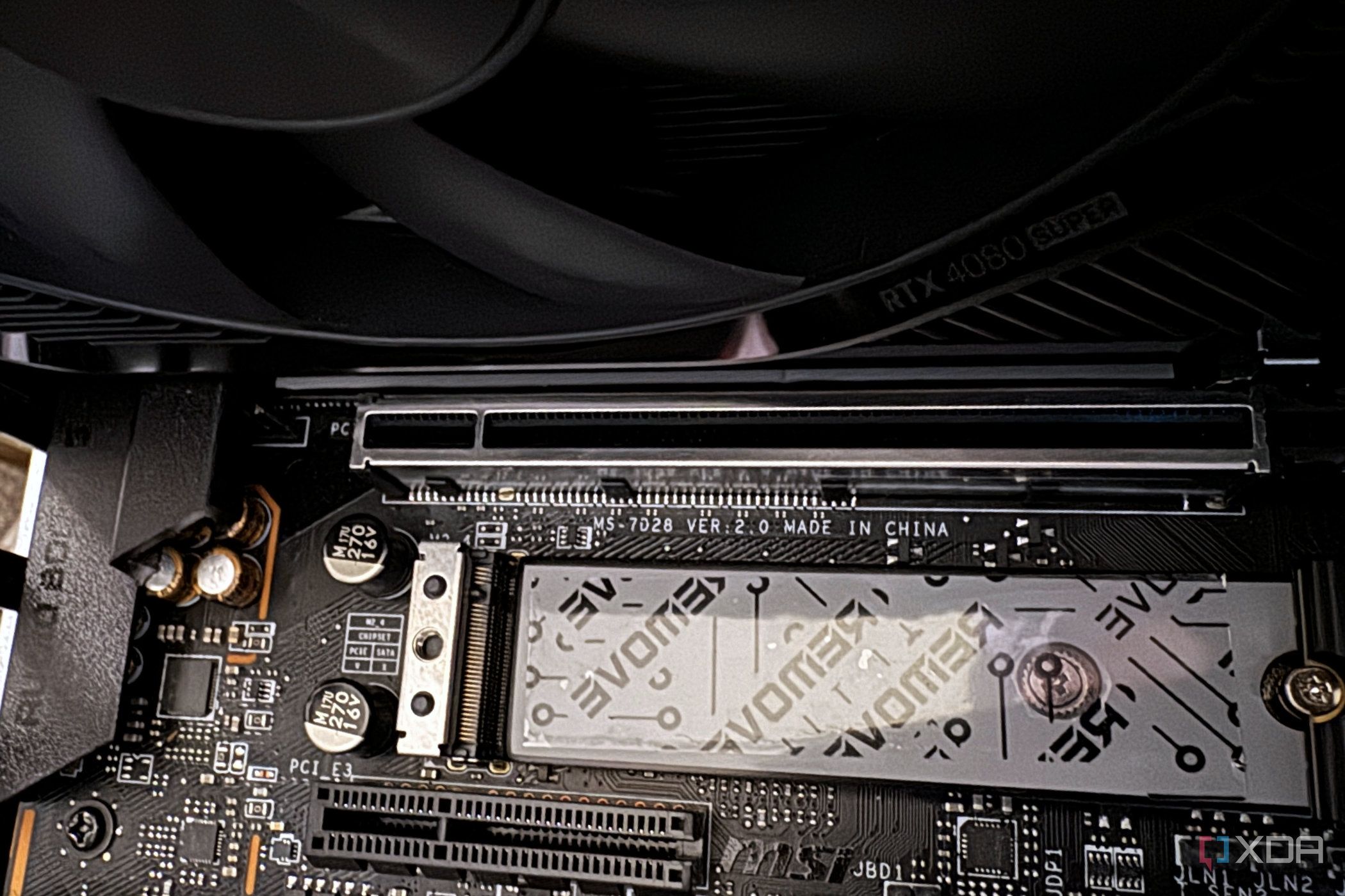 I finally filled every PCIe slot on my motherboard
