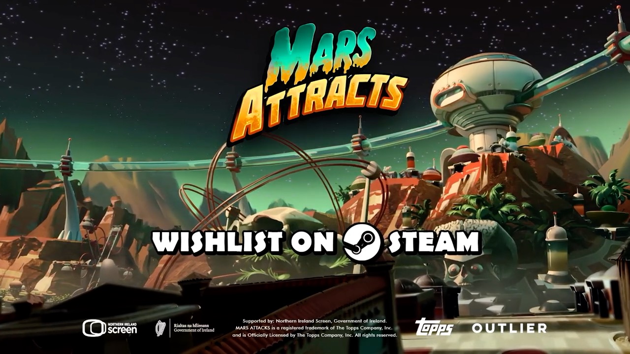 Mars Attracts Official Early Access Release Date Trailer