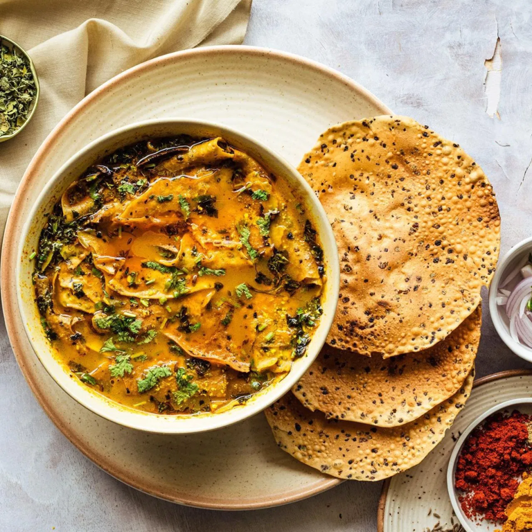 No Vegetables at Home? Try This Delicious Marwari-Style Papad Sabzi ...