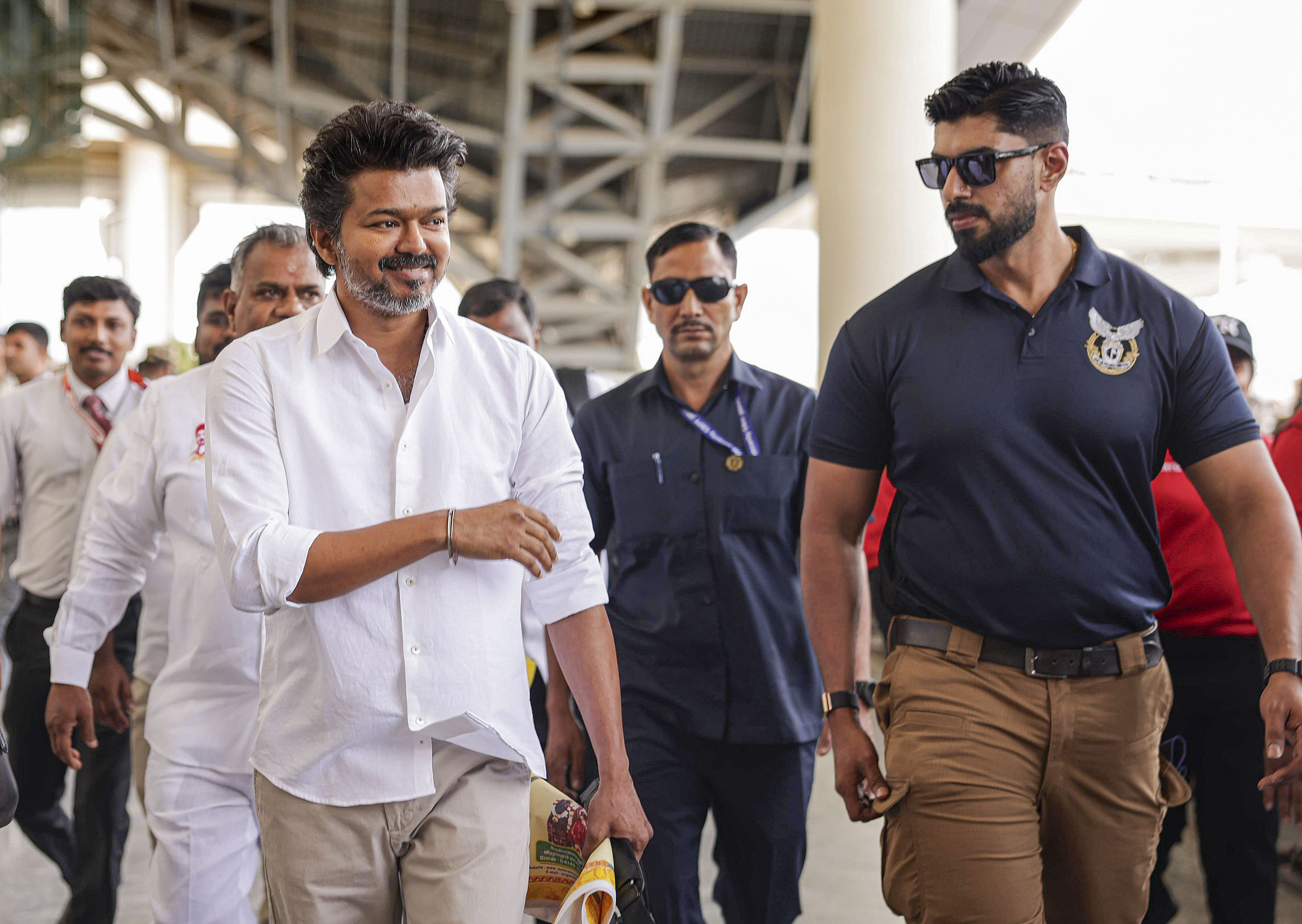 Huge turnout will rattle political rivals, says TVK chief, actor ...