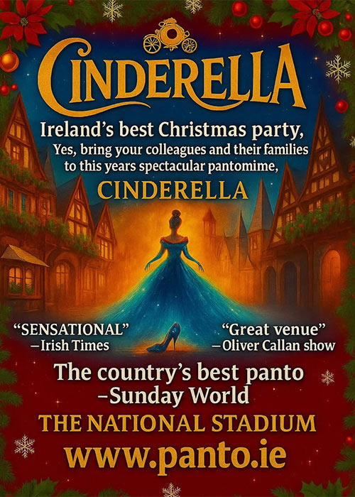 All the Christmas pantos taking place in Ireland this year