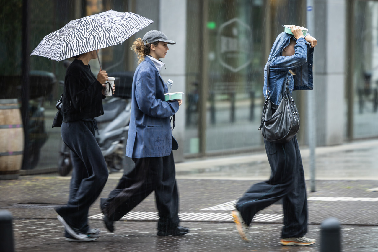 Code geel in de helft van het land vanwege onweer: 'Onstuimig weer'
