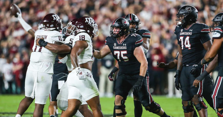South Carolina offensive line looks to provide LaNorris Sellers with ...