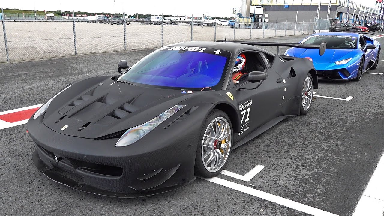 Straatlegale Ferrari 458 GT2 met Fi-uitlaat