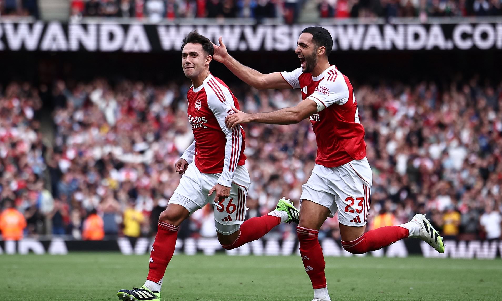 New Arsenal signing scores OUTRAGEOUS first goal for Gunners with ...