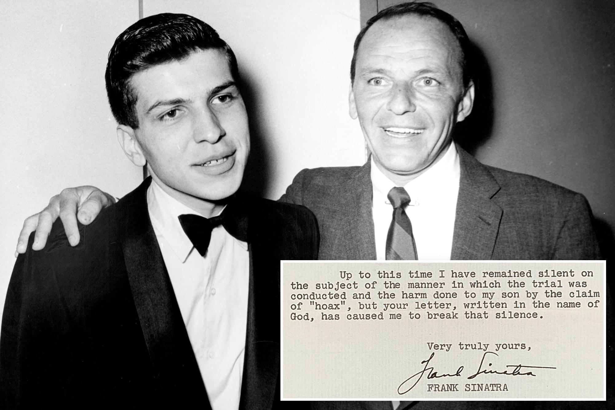 Frank Sinatra’s 1964 letter on son’s kidnapping that shows ‘rare ...