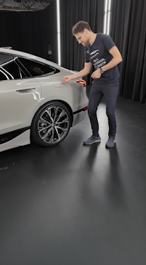 Charging Flap Design on the Audi A6 e-tron