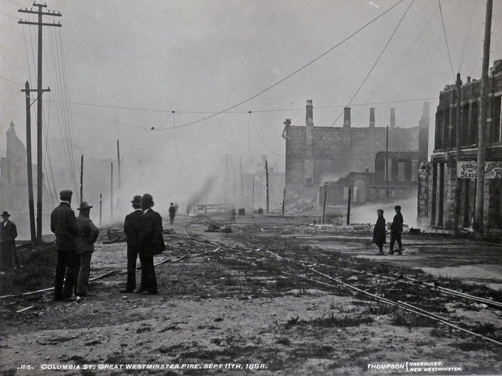 This Day in History: Great fire of 1898 destroys downtown New Westminster