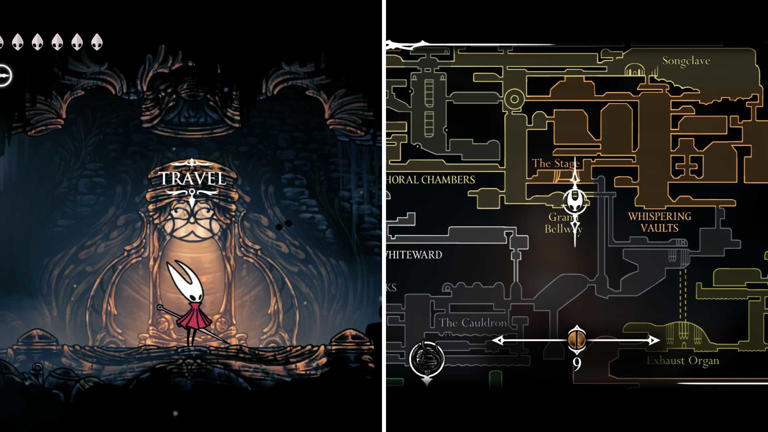 Hollow Knight: Silksong: All Ventrica Station Locations