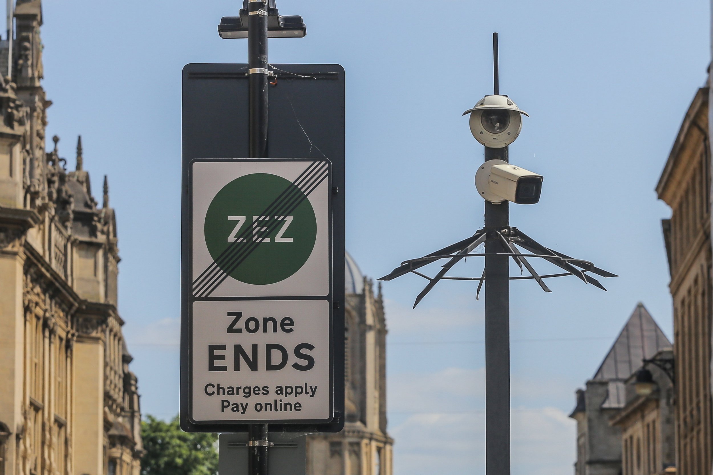 Map shows where Oxford's congestion charge is proposed