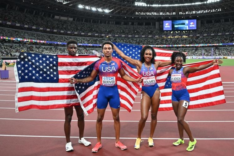 Mondiaux d’athlétisme. Favoris, les États-Unis s’imposent sur le 4X400m ...