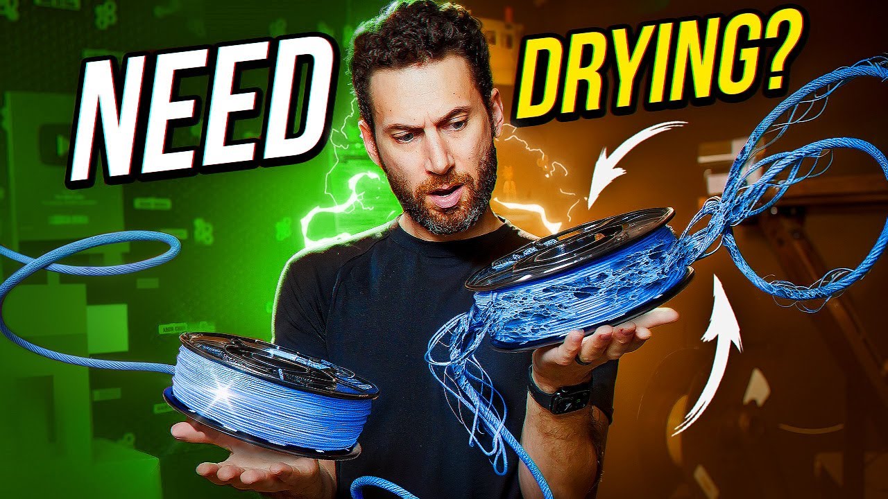 Do you need to dry your 3D printer filament?