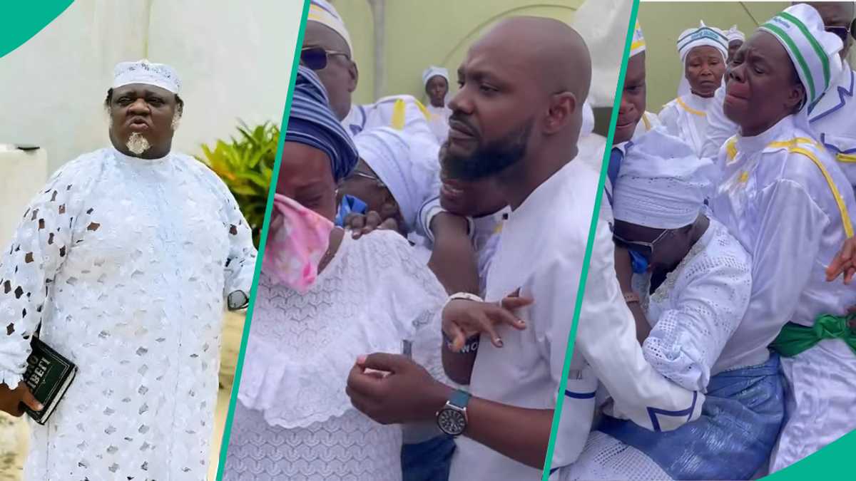 "May he rest well": Tears, tribute as Chief Segun Kanran is laid to rest
