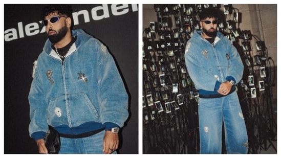 Badshah wears cool denim-on-denim look as 1st Indian rapper at New York ...