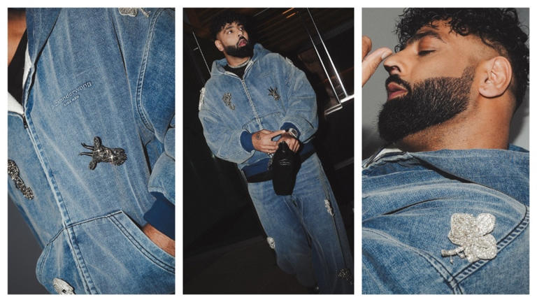 Badshah wears cool denim-on-denim look as 1st Indian rapper at New York ...