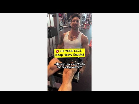 Avoid heavy squats with these safer alternative exercises