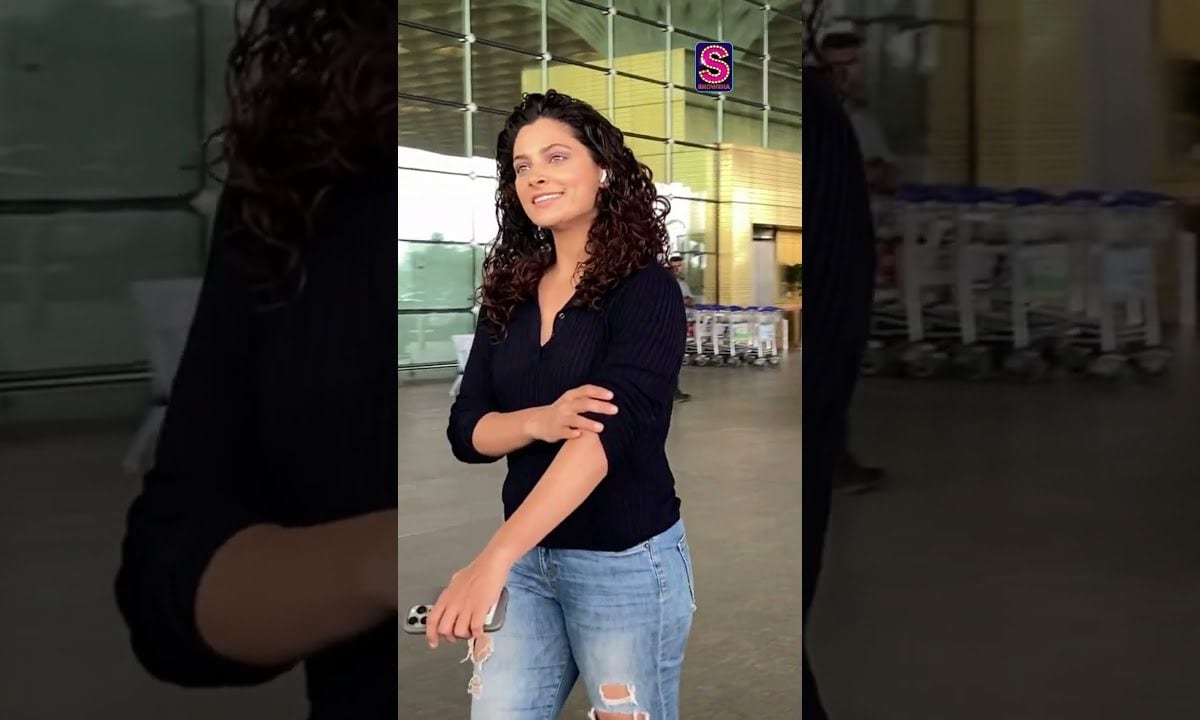 Saiyami Kher Makes Black And Denim Look Downright Gorgeous! | Bollywood ...