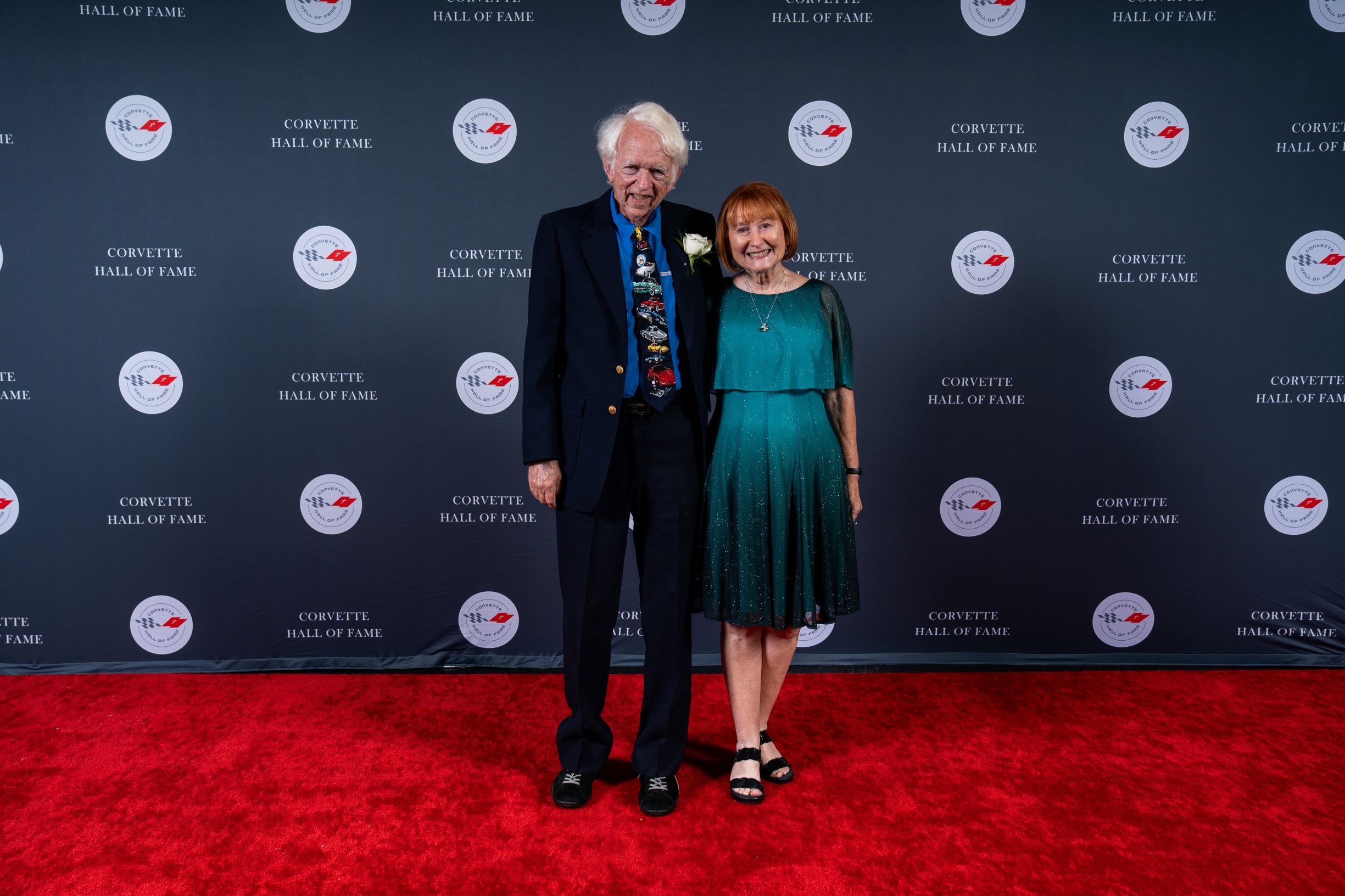 Car-loving couple inducted into the Corvette Hall of Fame. What got them in