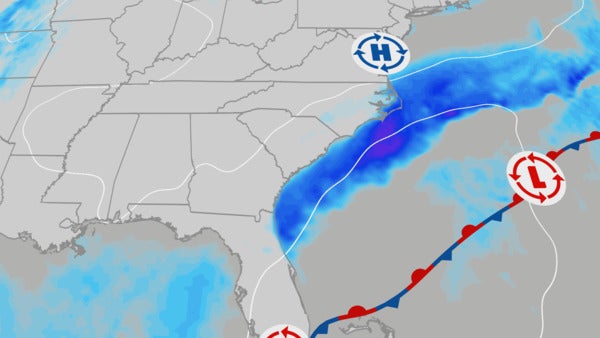 Gusty Winds and Rip Currents For The East Coast This Weekend