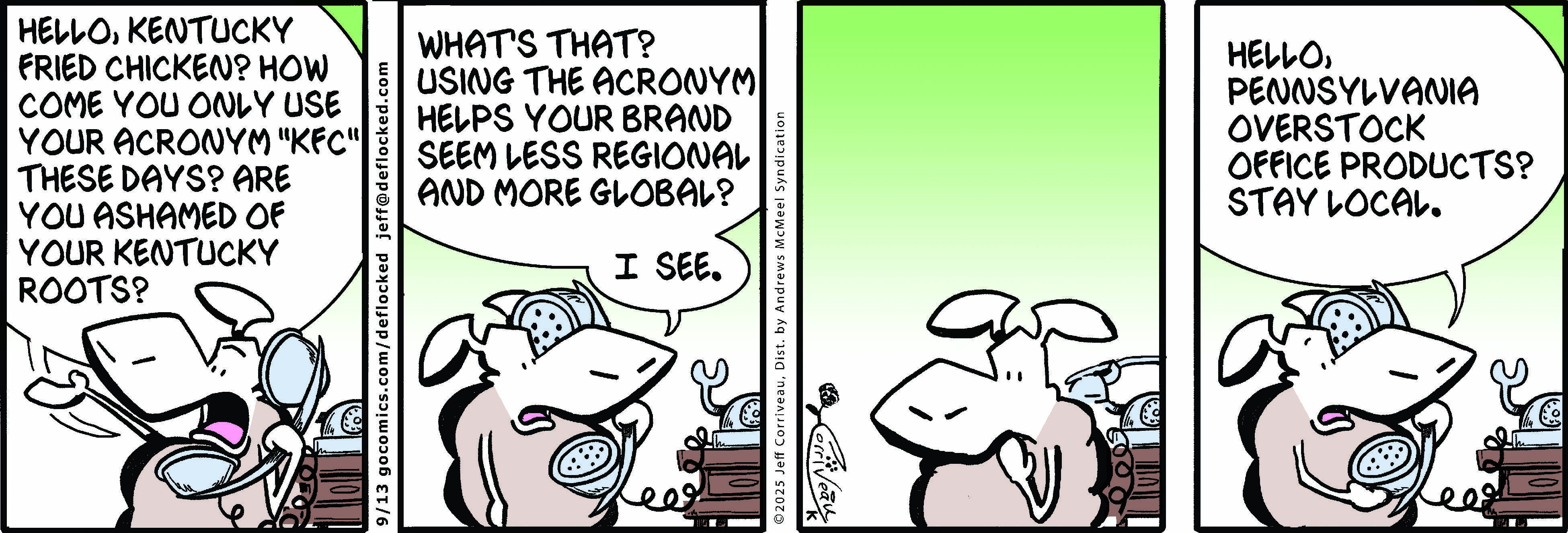 DeFlocked by Jeff Corriveau