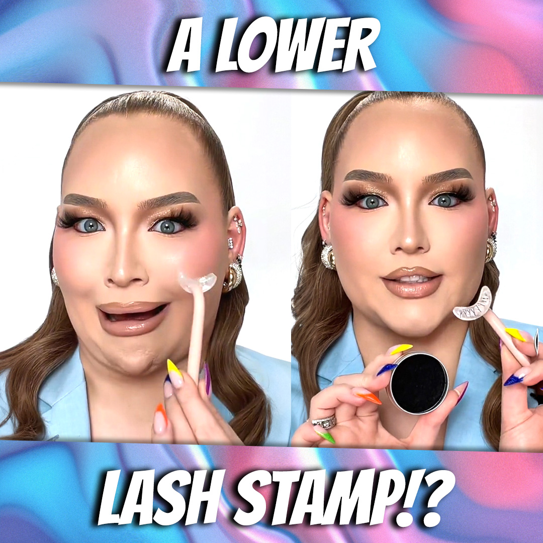 A Lower Lash Stamp