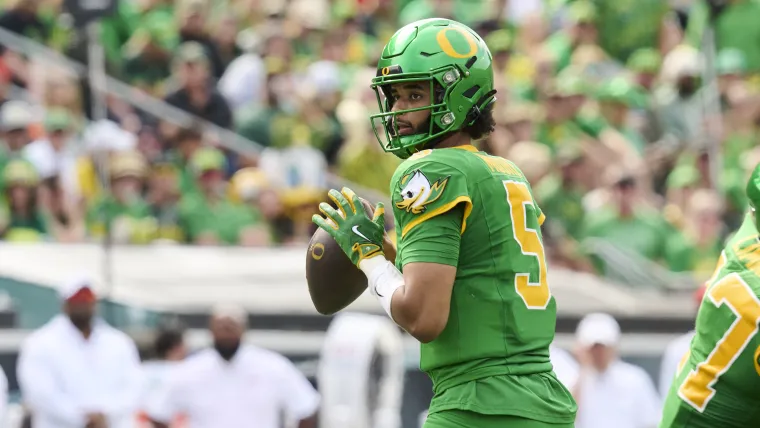 Stephen A Smith warns Oregon QB Dante Moore about one NFL team