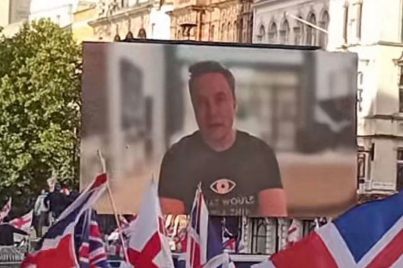 Elon Musk slams 'woke mind virus' at Tommy Robinson march as many ...
