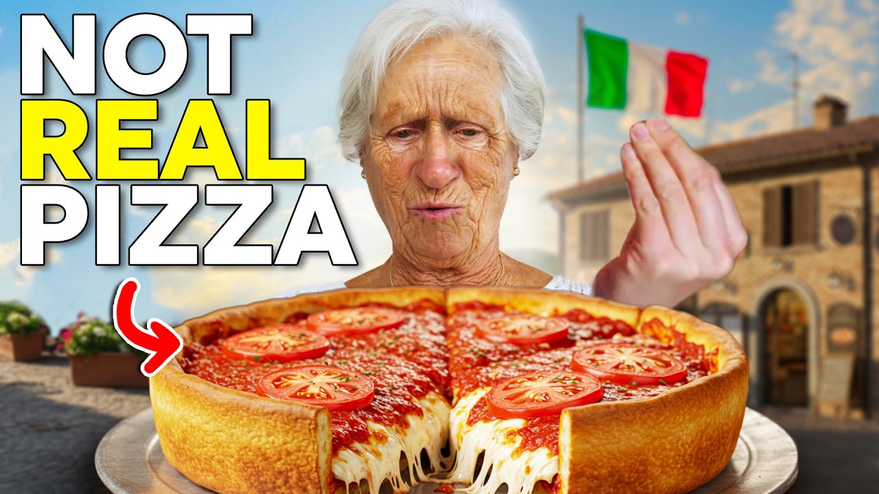 86-year-old nonna taste-tests American pizza
